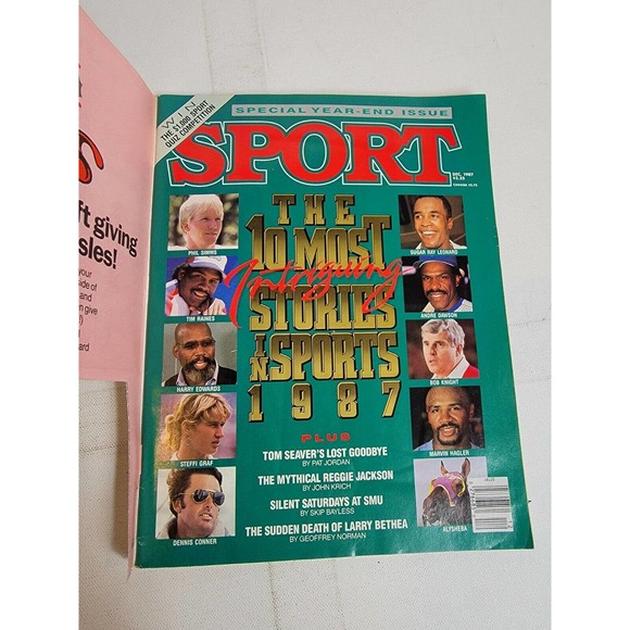 Vintage | Accents | Vintage 98s Sport Magazine Most Intriguing Sugar ...